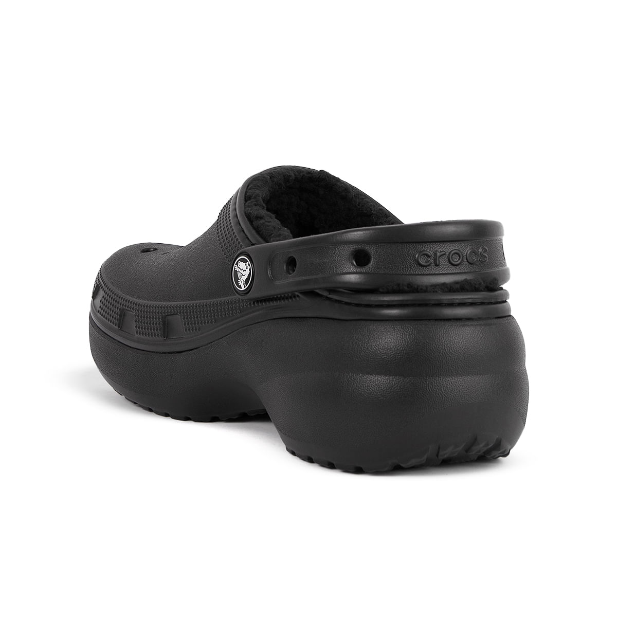 CROCS CLASSIC PLATFORM LINED CLOG W MUJER - Punto Deportivo