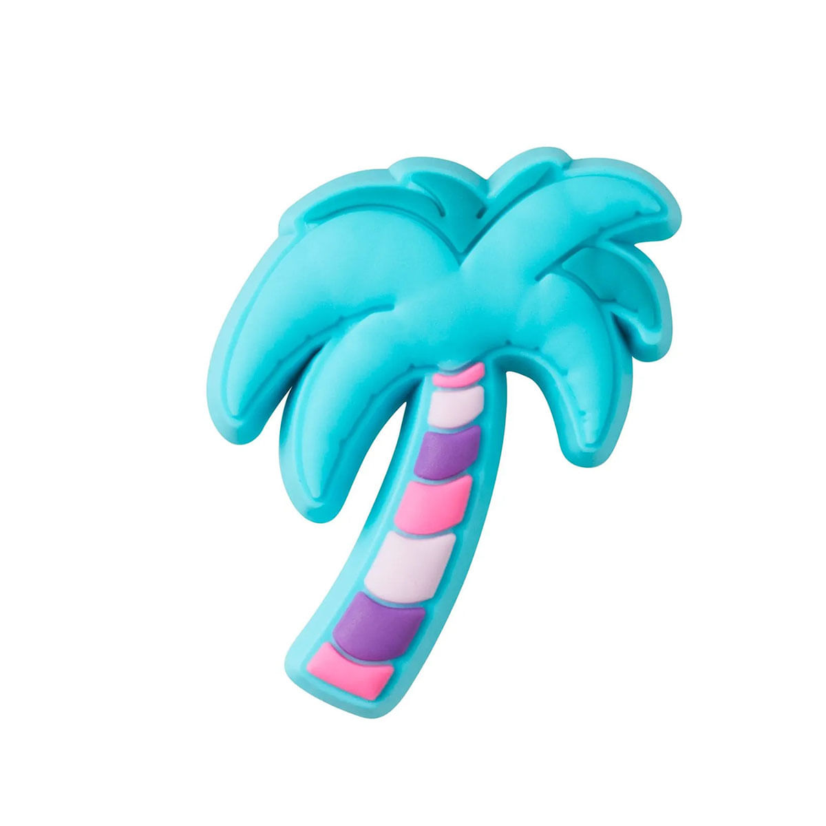 JIBBITZ CROCS COLORFUL PALM TREE