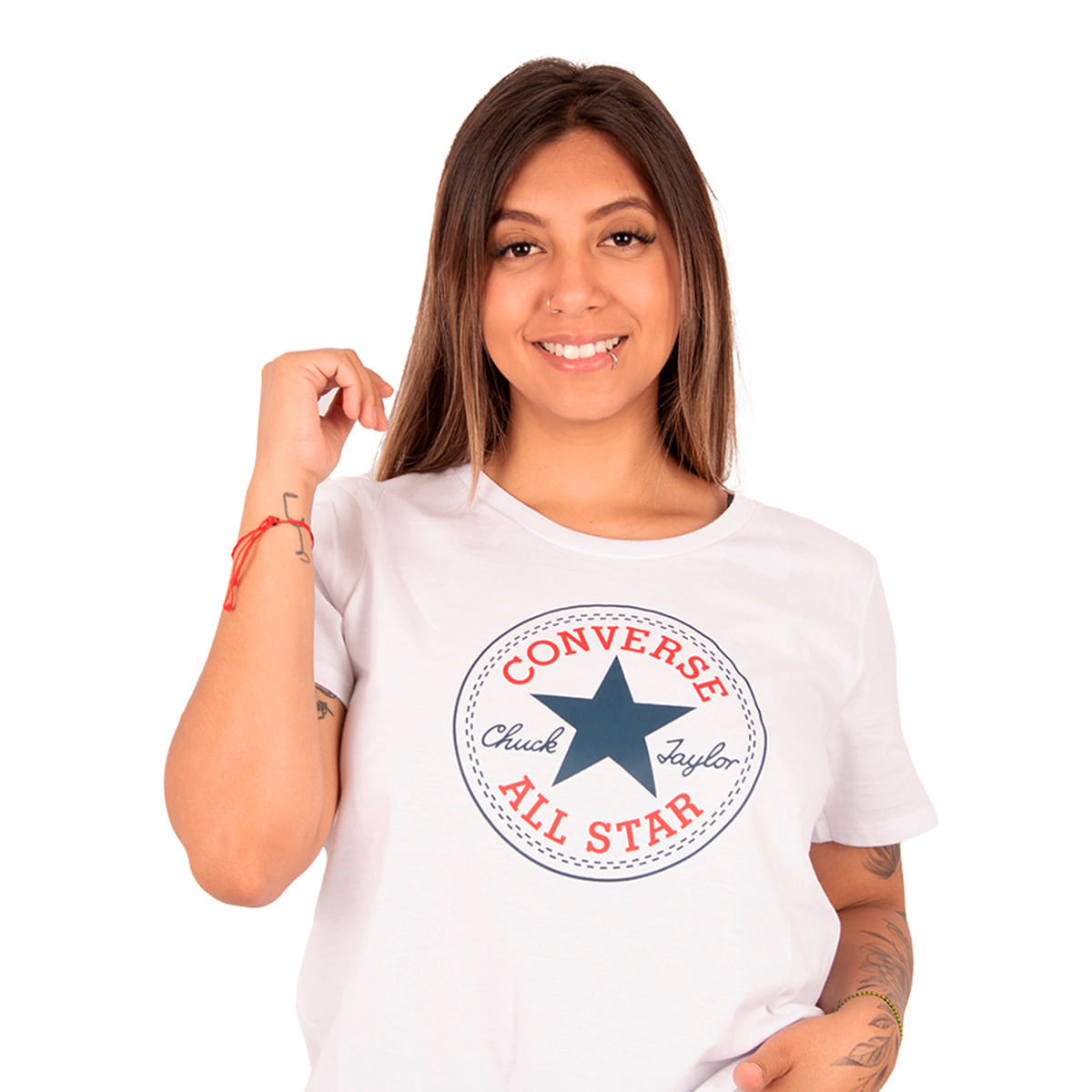REMERA CONVERSE PATCH MUJER MUJER