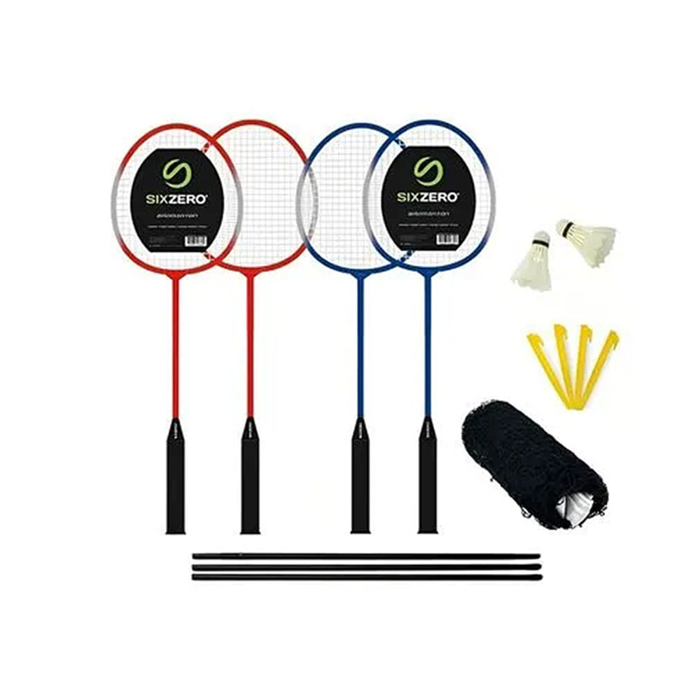 KIT SIXZERO SET DE BADMINTON ADULTO X4 - Punto Deportivo